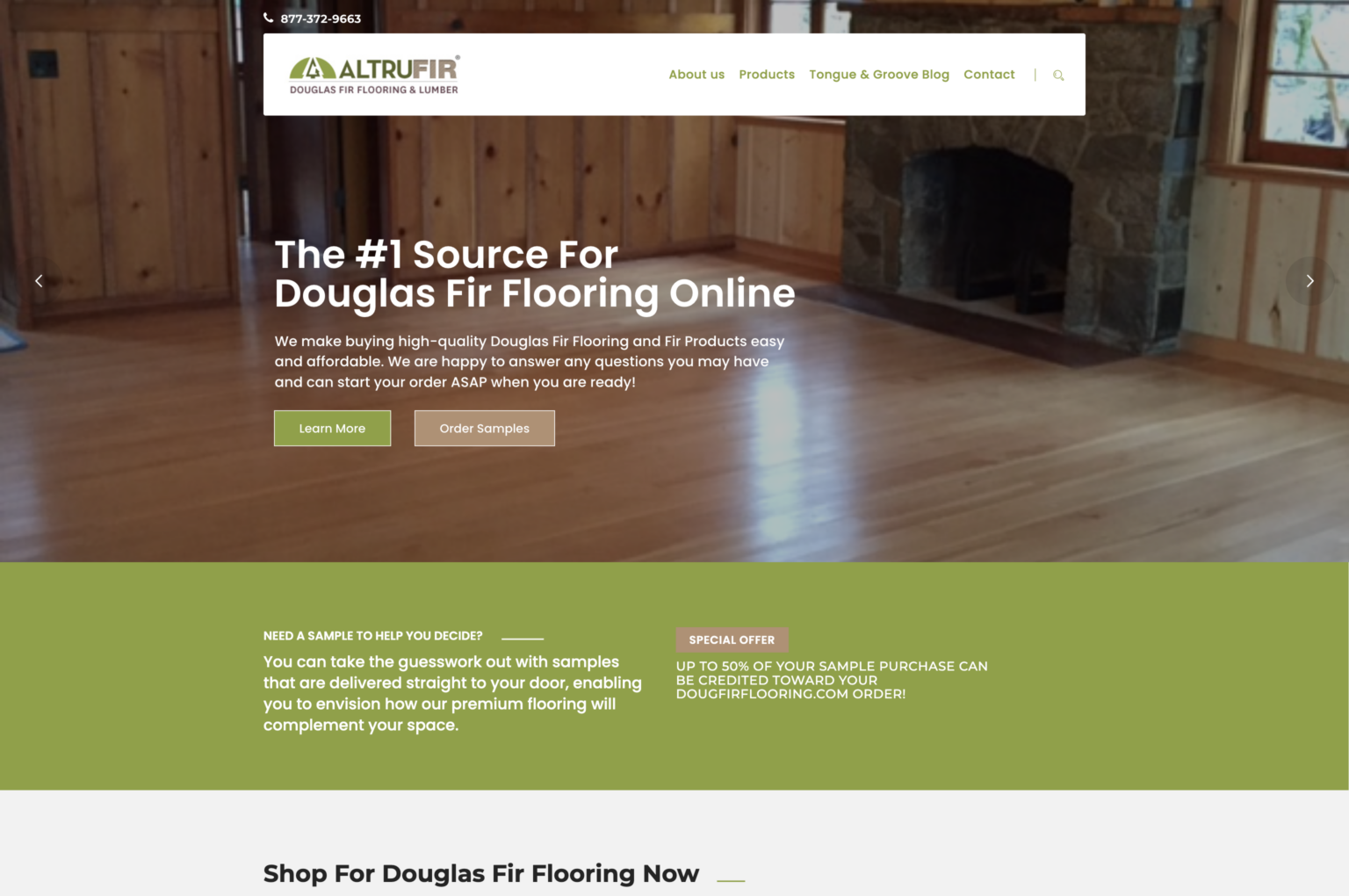 Doug Fir Flooring - Edge One Media