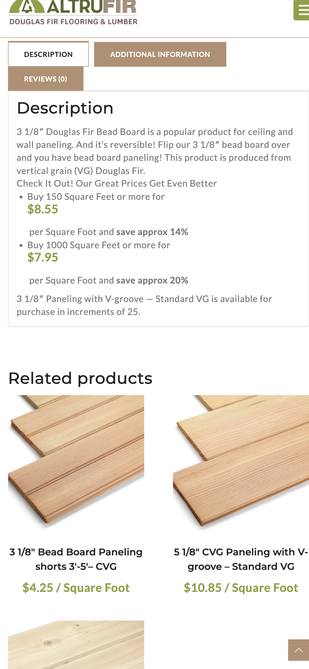 Doug Fir Flooring - Edge One Media